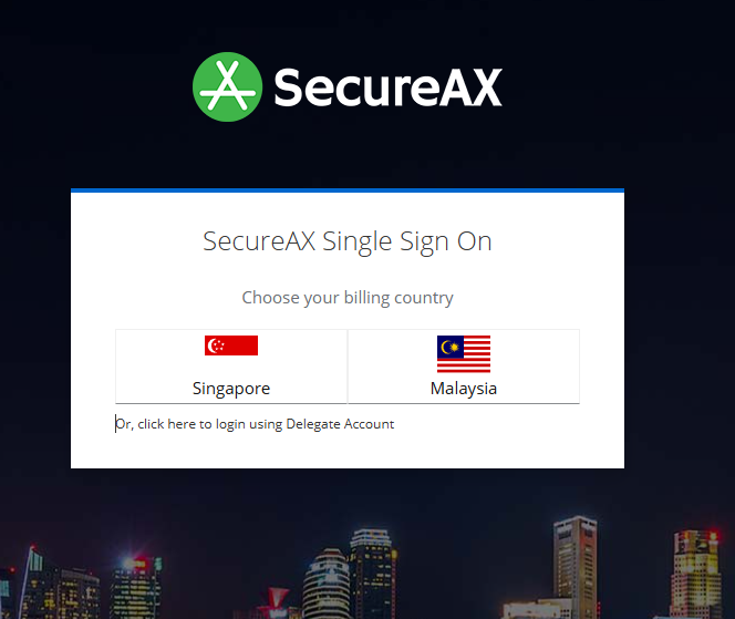 Login - SecureAX Knowledgebase